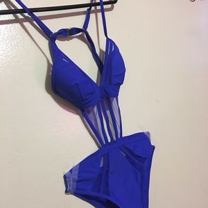 Fashion Nova | Swim | Royal Blue One Piece Bathing Suit Brand New ...